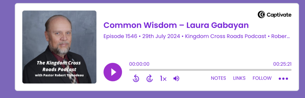 Common Wisdom – Laura Gabayan - Dr. Laura Gabayan, MD, MS